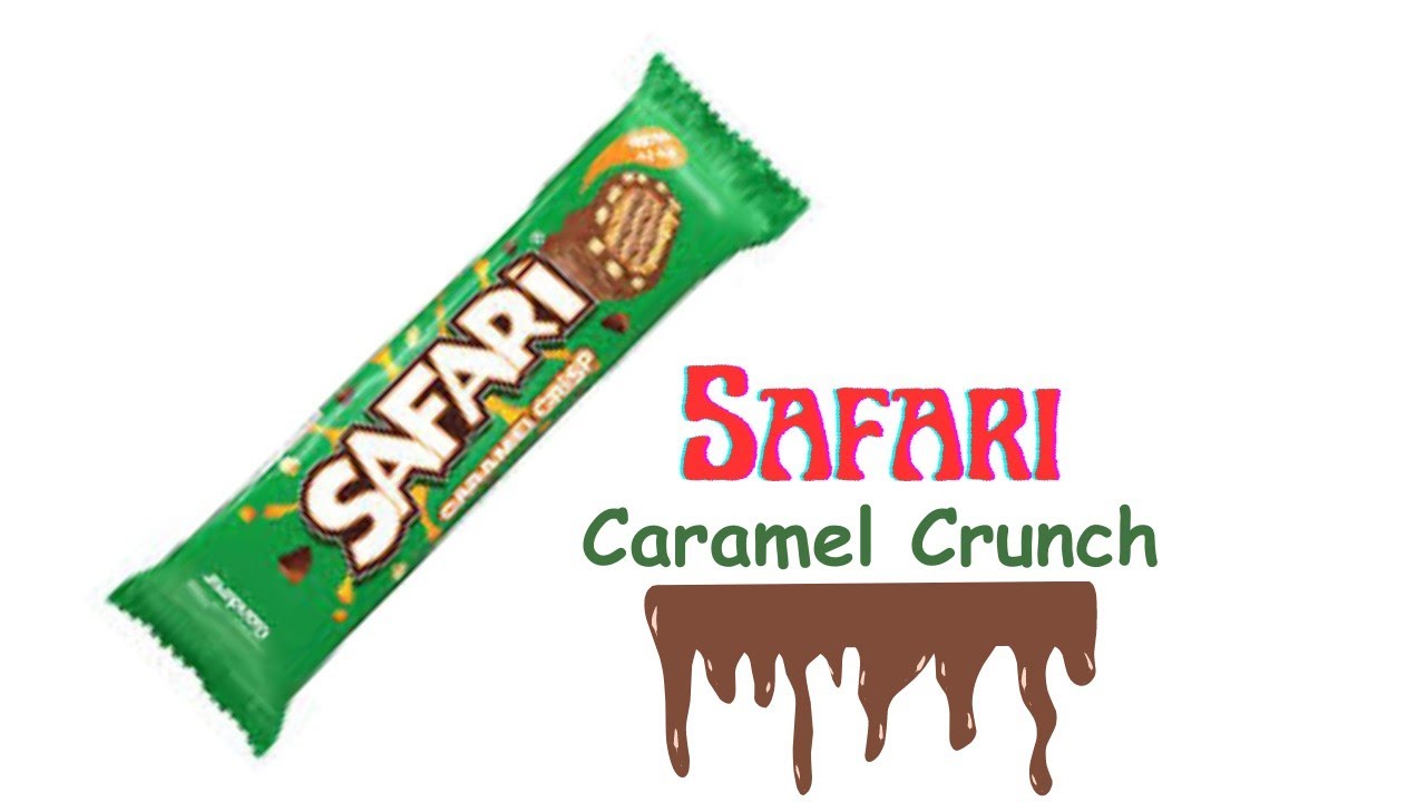 Safari chocolate Caramel Crunch 🍫 | Gandour | Saudi Arabia 🇸🇦 chocolate ...