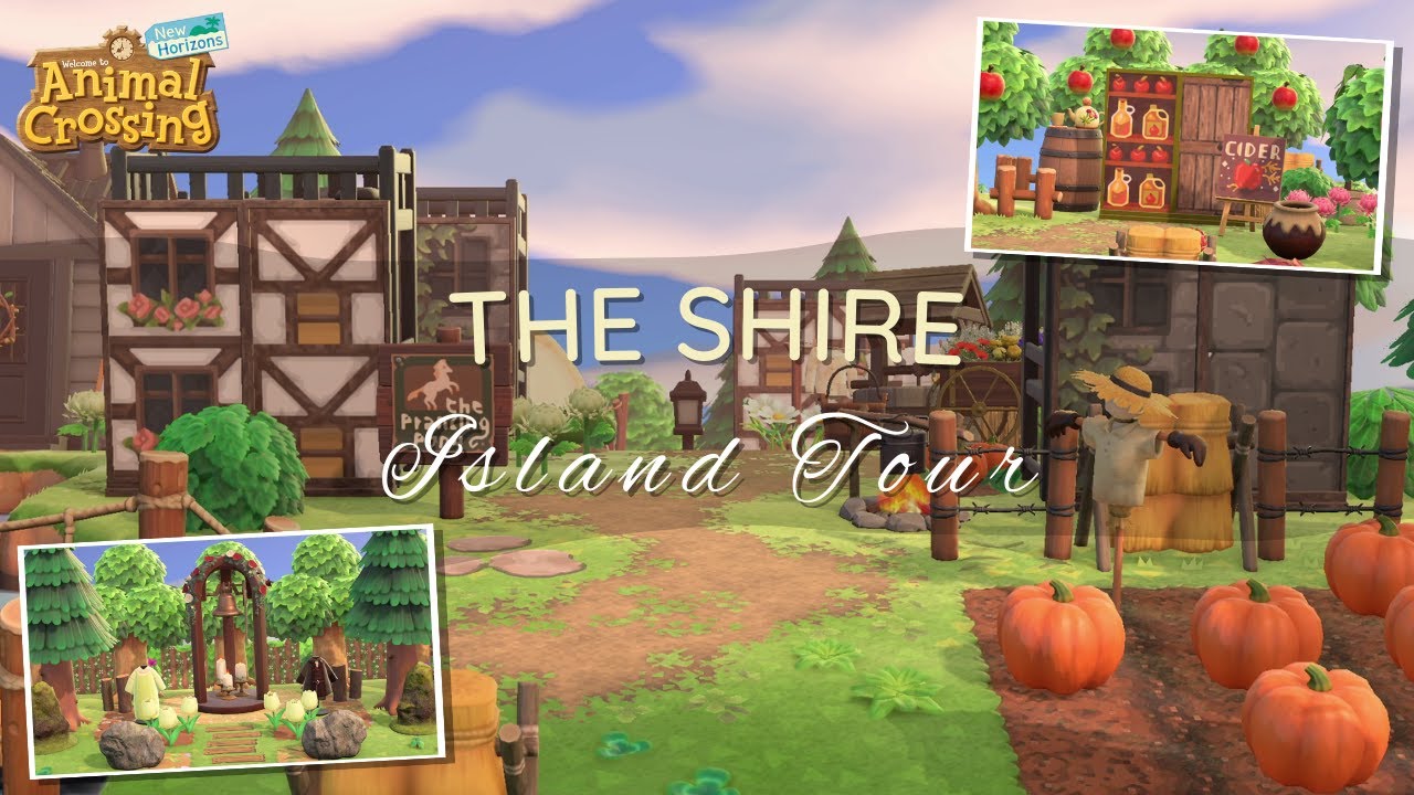 SPOOKY | ACNH Island Tour | Animal Crossing: New Horizons Gameplay ...