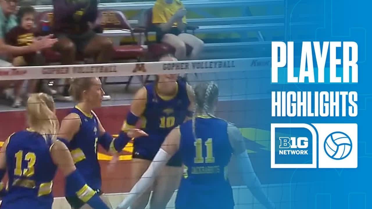 Alex Acevedo Highlights vs. South Dakota State | Minnesota Volleyball ...