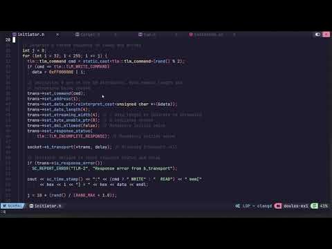 TLM Doulos Tutorial 1: Sockets, Generic Payloads, and Blocking Transport - YouTube