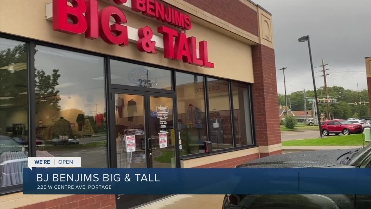 We're Open: BJ BenJim's Big & Tall - YouTube