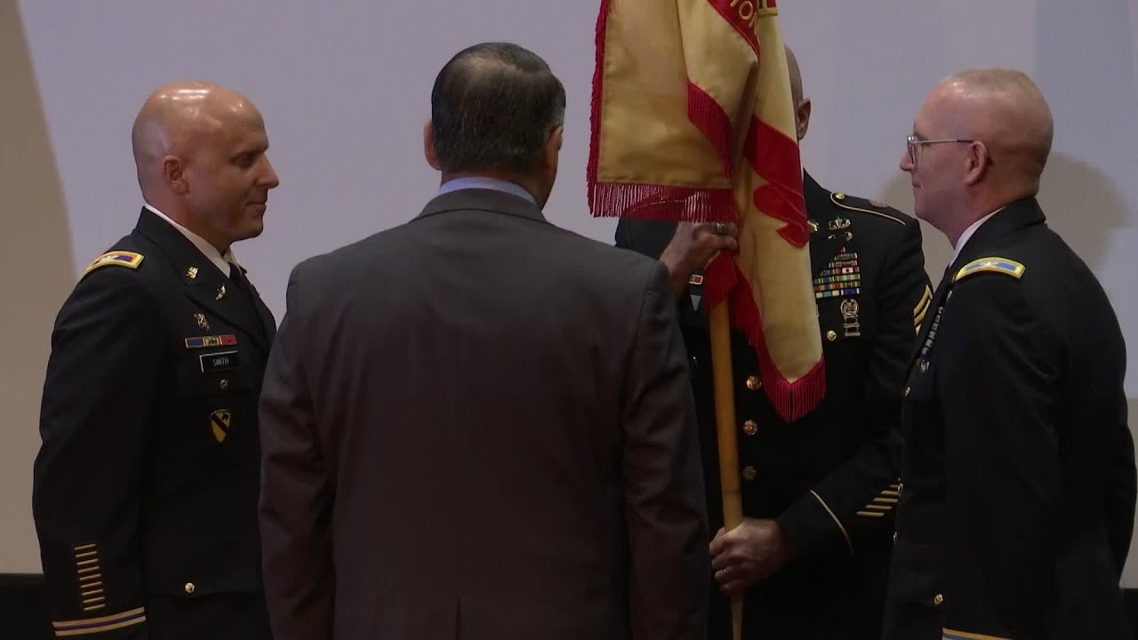 U.S. Army Garrison- Redstone Arsenal Change of Command Ceremony - YouTube