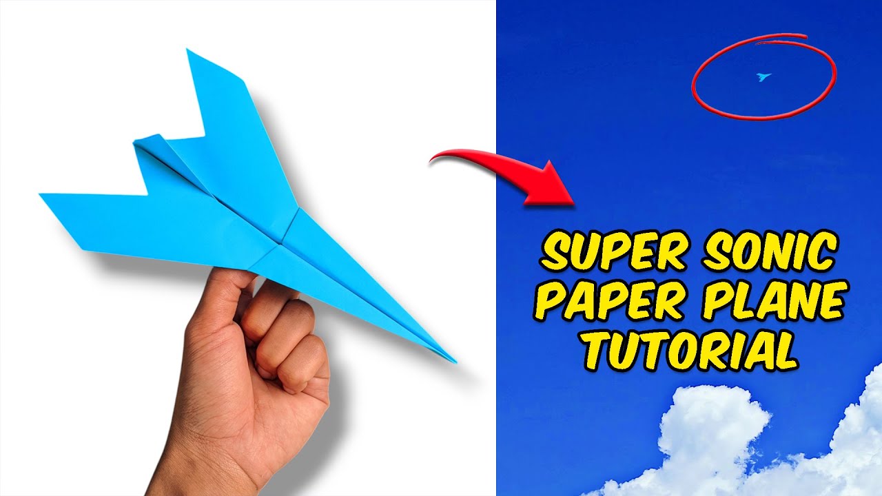 How to Make an Easy Paper Airplane That Flies Over 300 Feet – Super ...