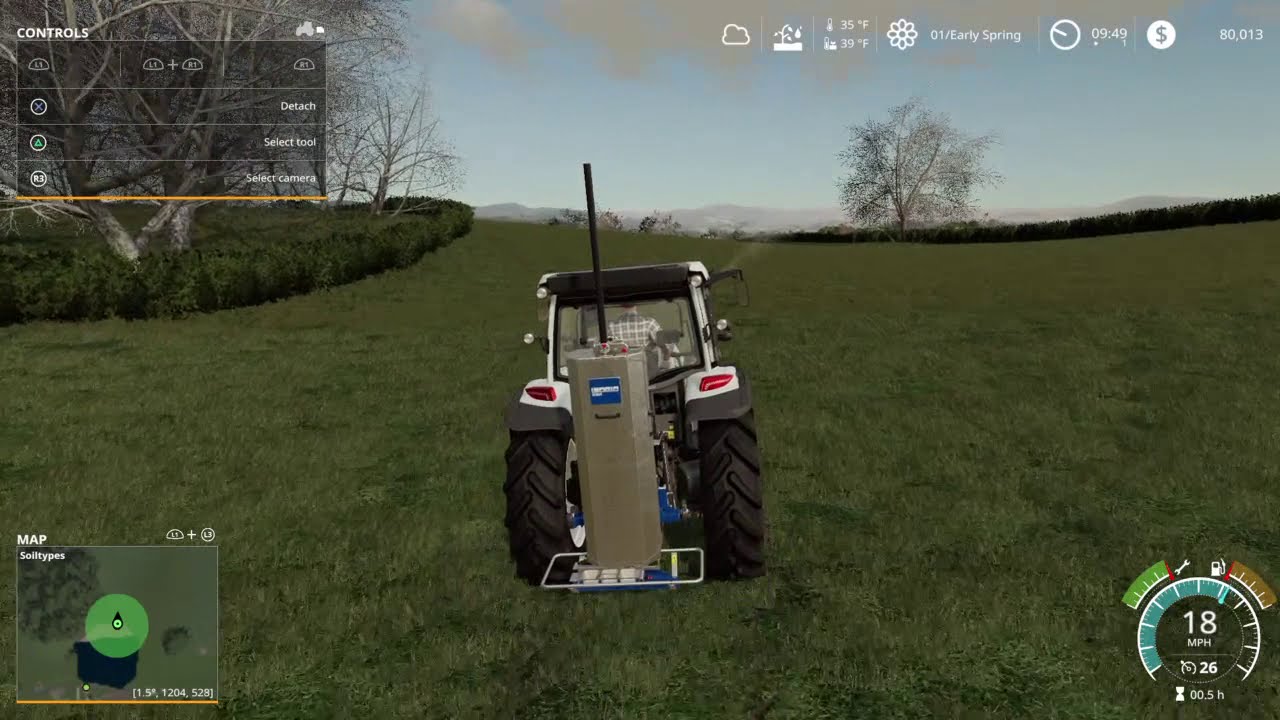 FS19 Using the ISARIA SCOUT Soil Sampler for the First Time on Console ...
