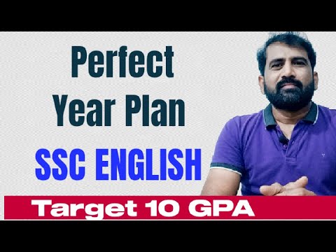 10th Class English - Year Plan for 10 GPA || SSC English - Perfect Year ...