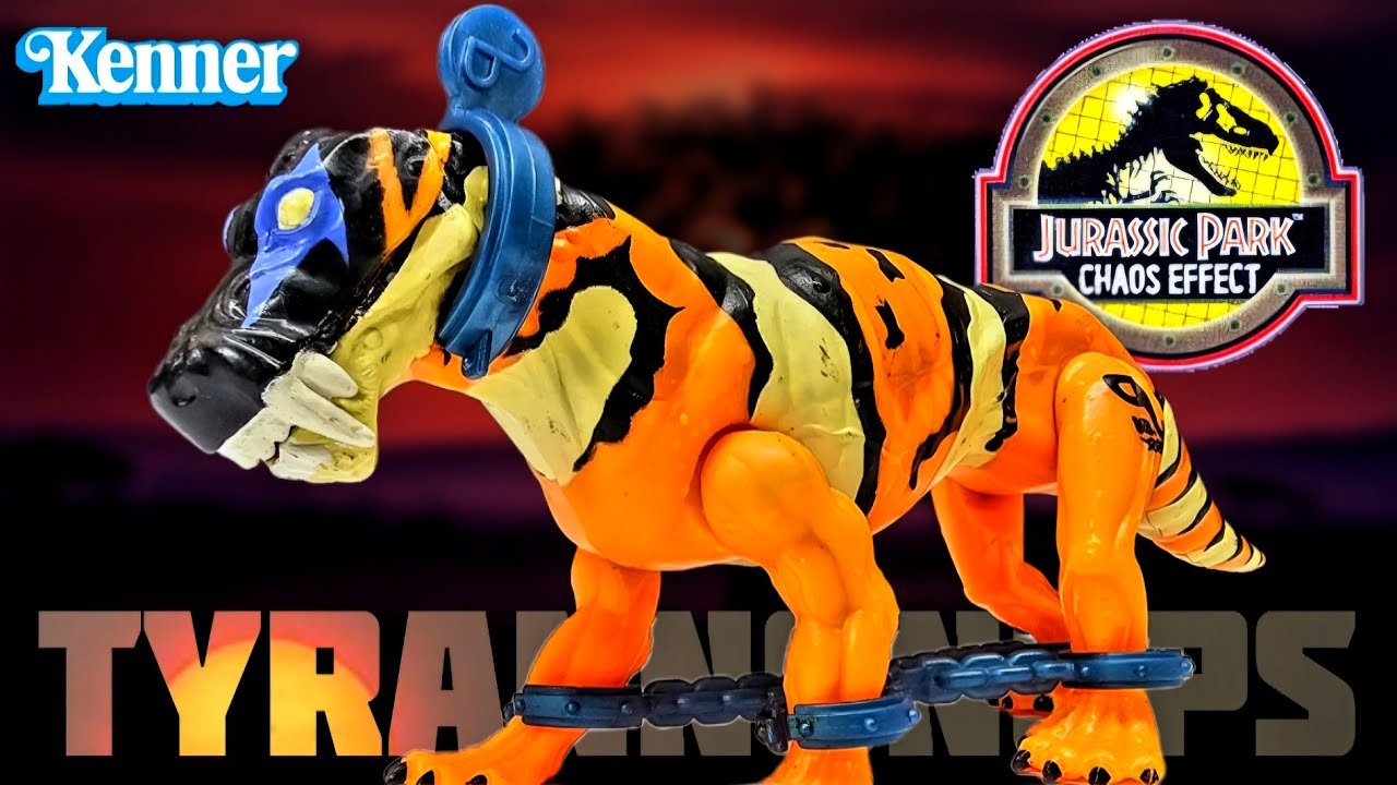 Kenner Jurassic Park Chaos Effect Tyrannonops Review!!! - YouTube