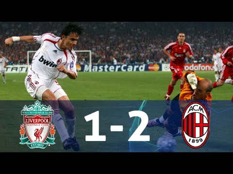 Liverpool vs AC Milan (1-2) 2007 Champions league final - YouTube