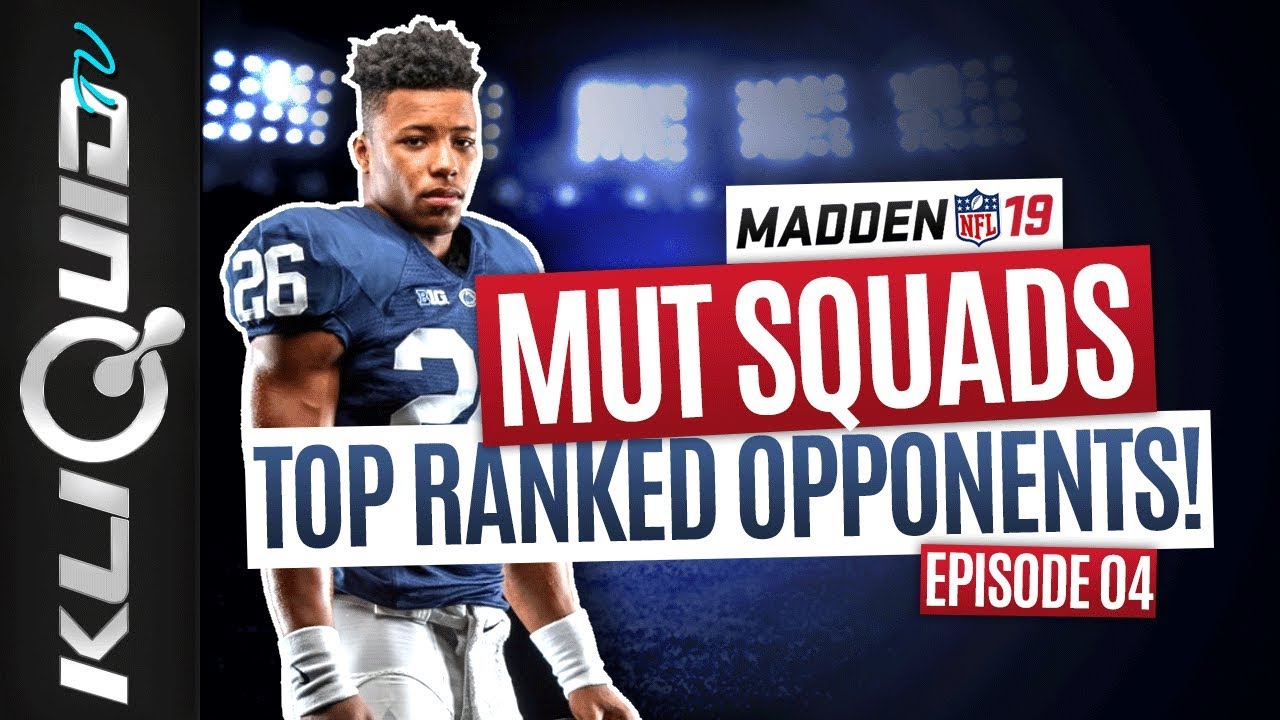 MUT Squads vs #2 Player In the World | Madden 19 Ultimate Team - YouTube