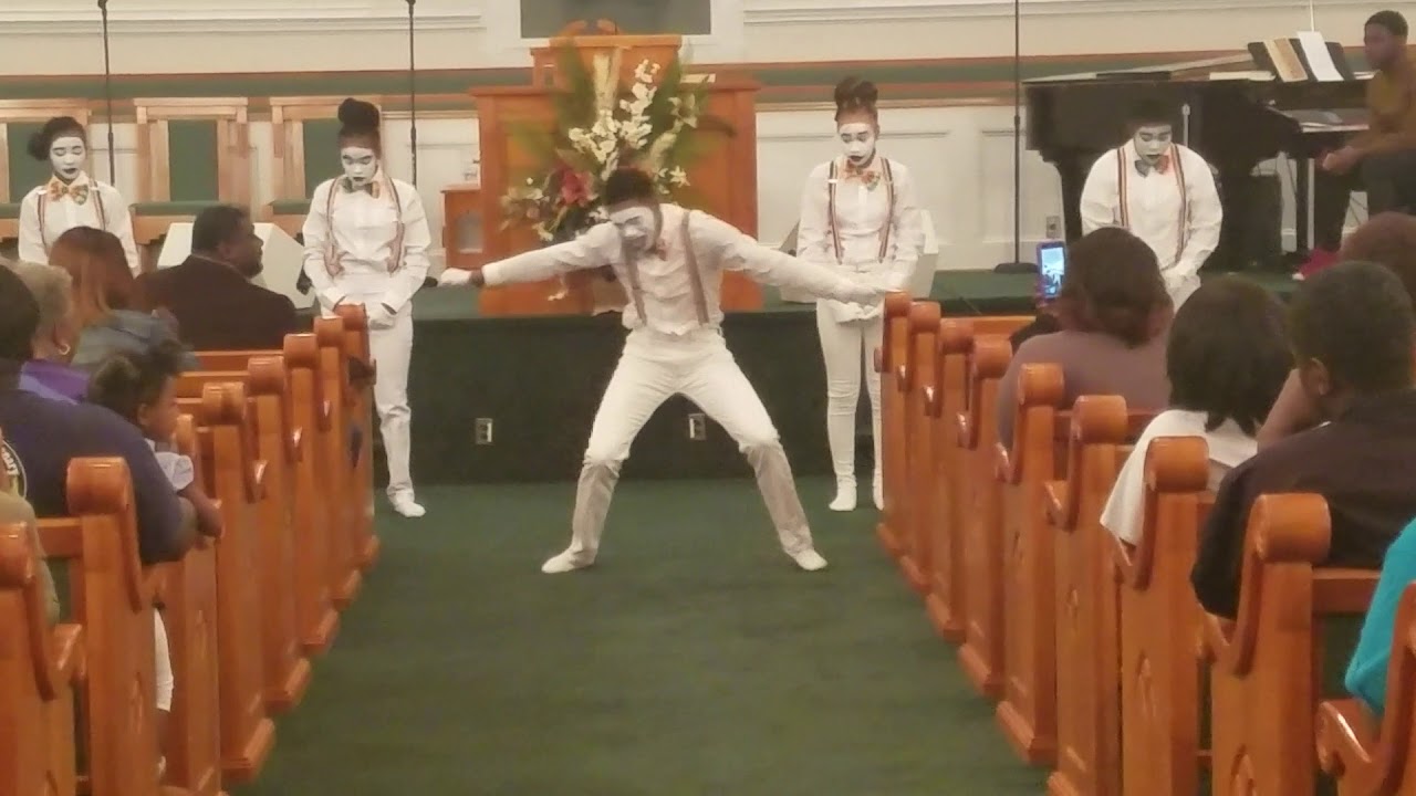 Let your power fall. Spirit Creek Baptist Church Mime - YouTube