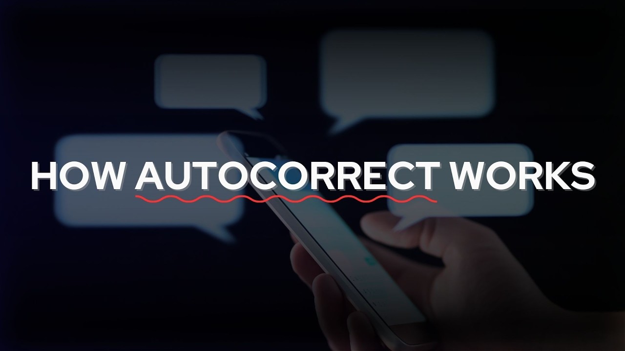 AUTOCORRECT Explained: How Your Phone Actually Fixes Typos - YouTube