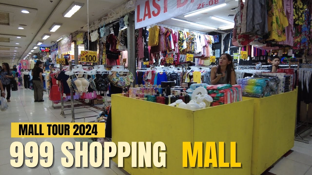 [4K] 999 SHOPPING MALL IN DIVISORIA I 2024 TOUR - YouTube
