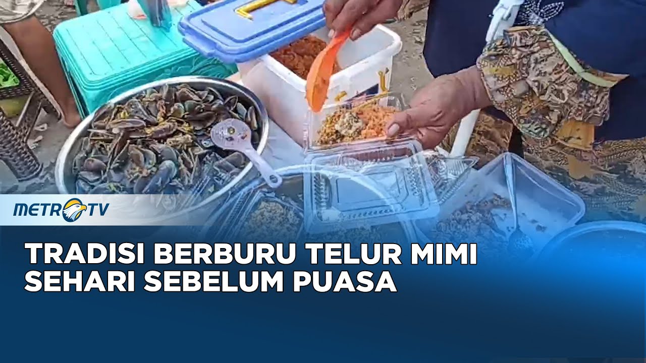 Tradisi Berburu Telur Mimi Sehari Sebelum Puasa - YouTube
