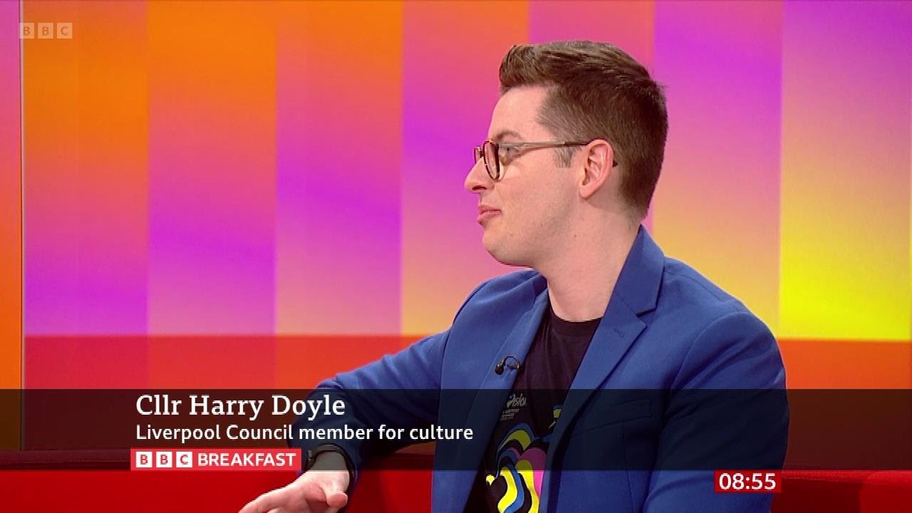 Harry Doyle Discuss Eurovision 2024 On BBC Breakfast [12.05.2024] - YouTube