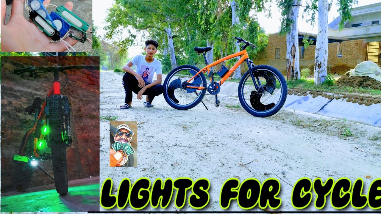 HOW I MODIFIED MY CYCLE WITH 8 LIGHTS AND1 SWITCH🔥#subscribe # ...