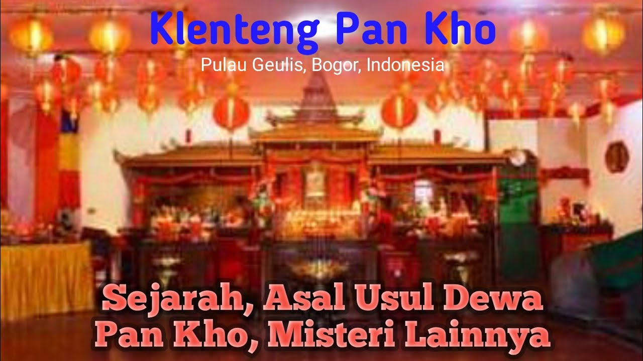 UNIK‼️Vihara Diatas Pulau Terpencil | Klenteng Pan Kho | Pan Kho Bio ...