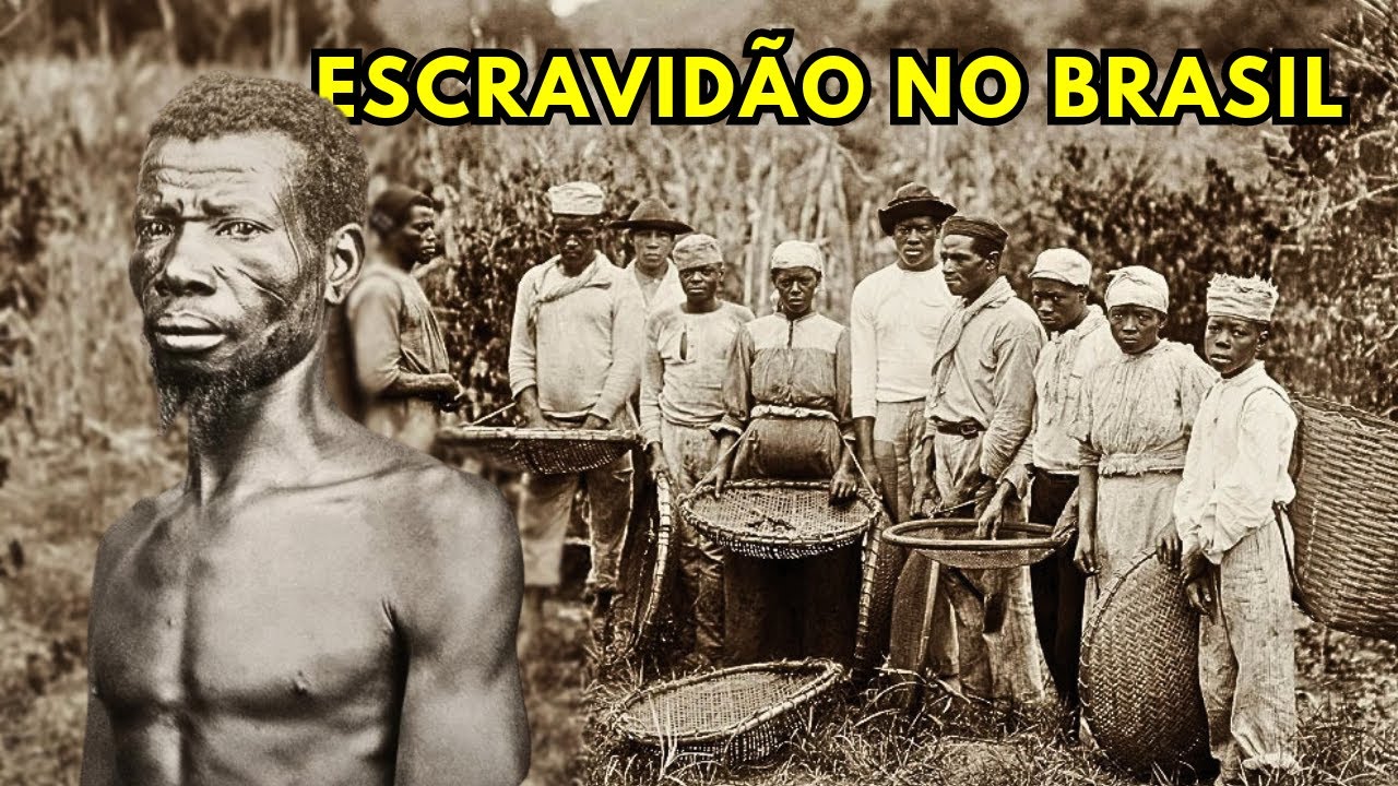 COMO ERA A ESCRAVIDÃO NO BRASIL | Fotos Reais - YouTube