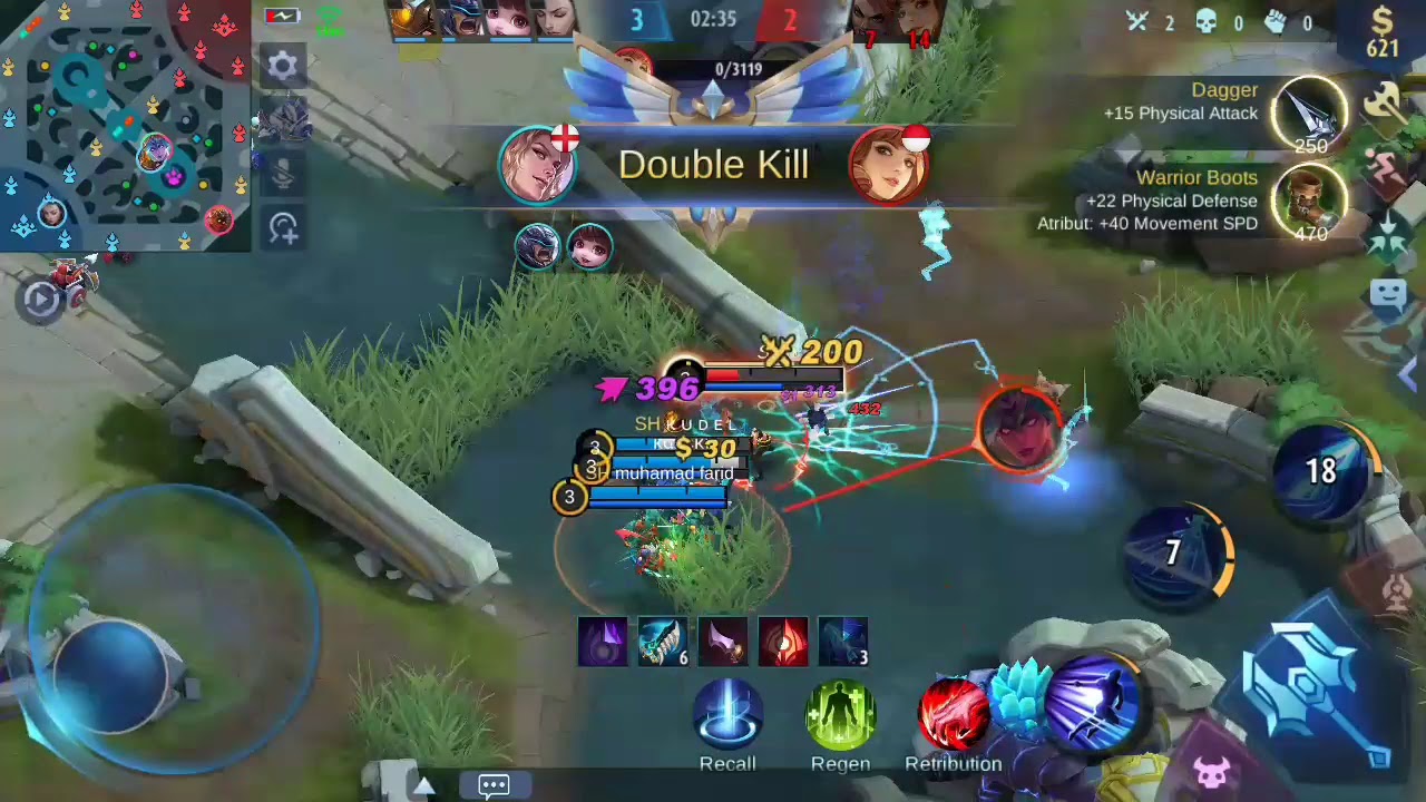 BEST MOMENT DALAM MLBB IN GAME - YouTube