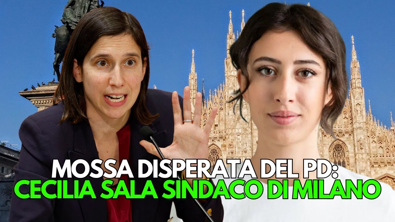 Mossa DISPERATA del PD: Cecilia Sala Sindaco di Milano! - YouTube