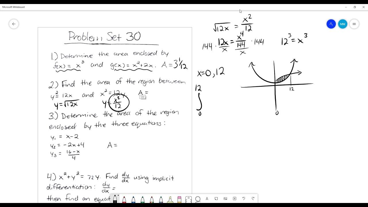Calculus 1: Problem Set 30 (Exam Review / Last Problem Set!) - YouTube