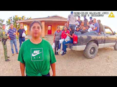 17-Year-Old Girl Caught Smuggling 13 People in a Truck