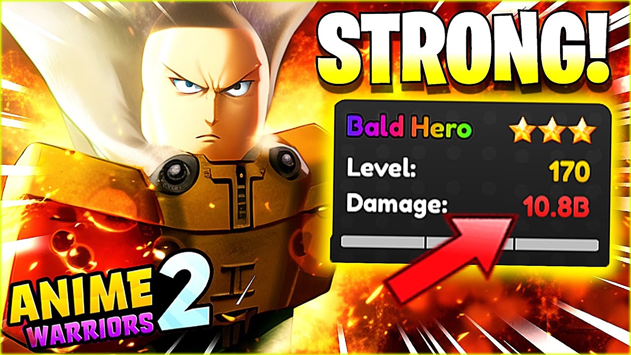 🔥 This NEW SHINY MYTHIC "Bald Hero" Is STRONGEST In Anime Warriors ...