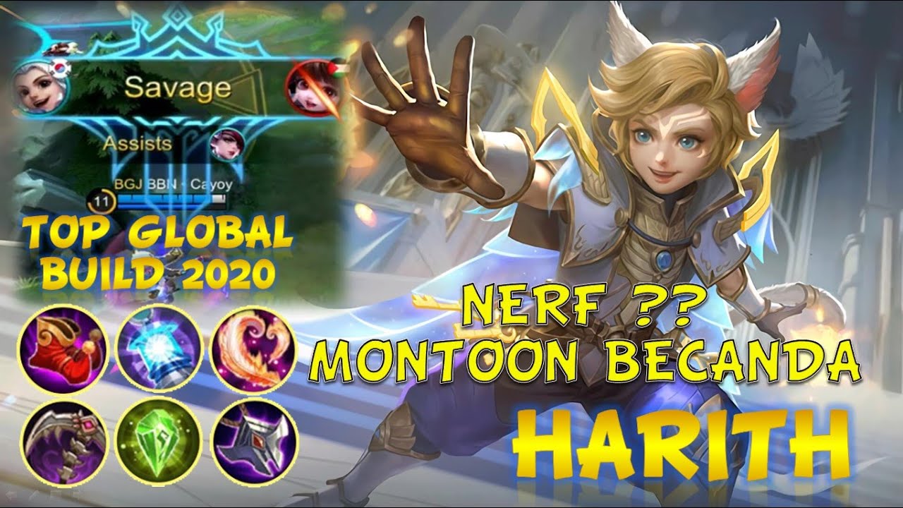 Build Harith Tersakit | Harith Savage Gameplay - YouTube