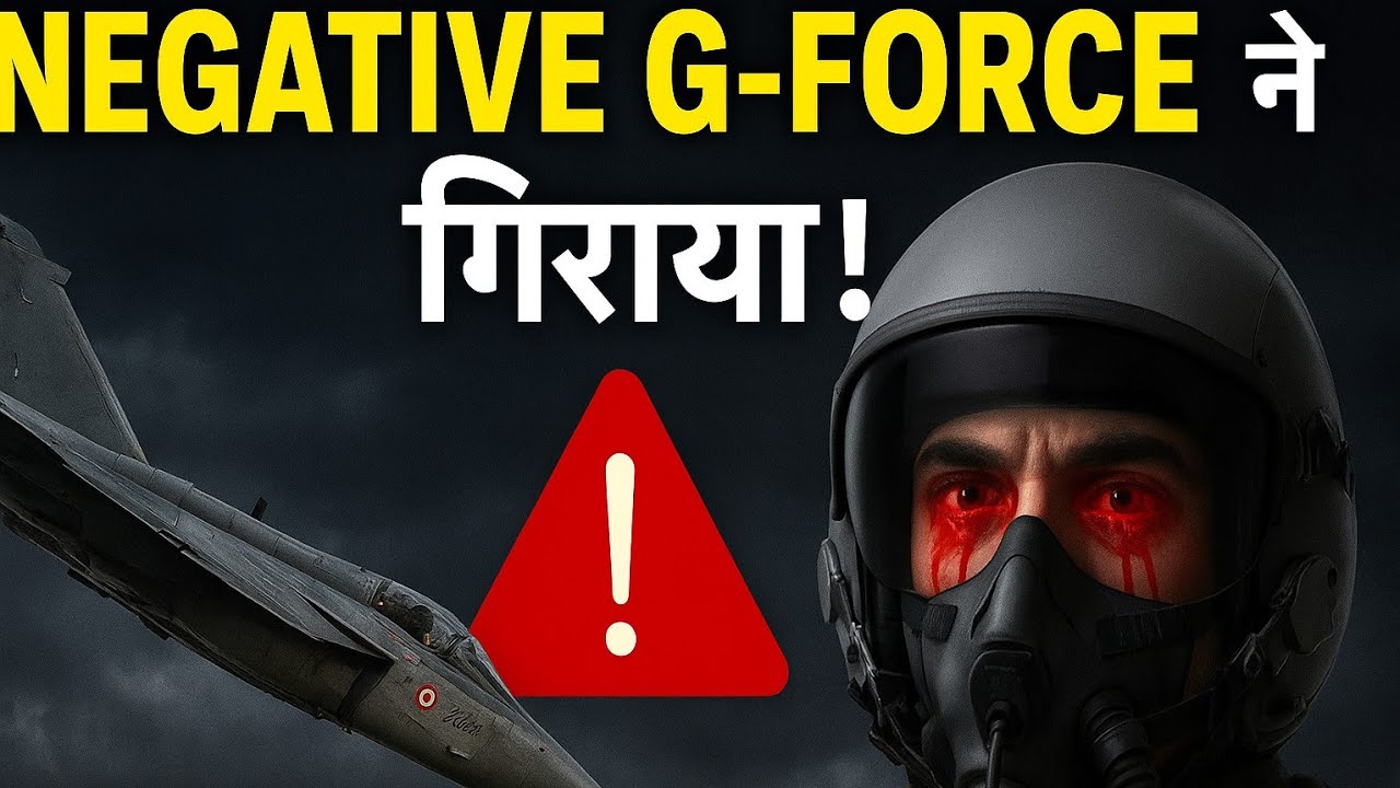 Negative G-Force: वो अदृश्य ताकत जिसने तेजस को Seconds में Crash कर ...