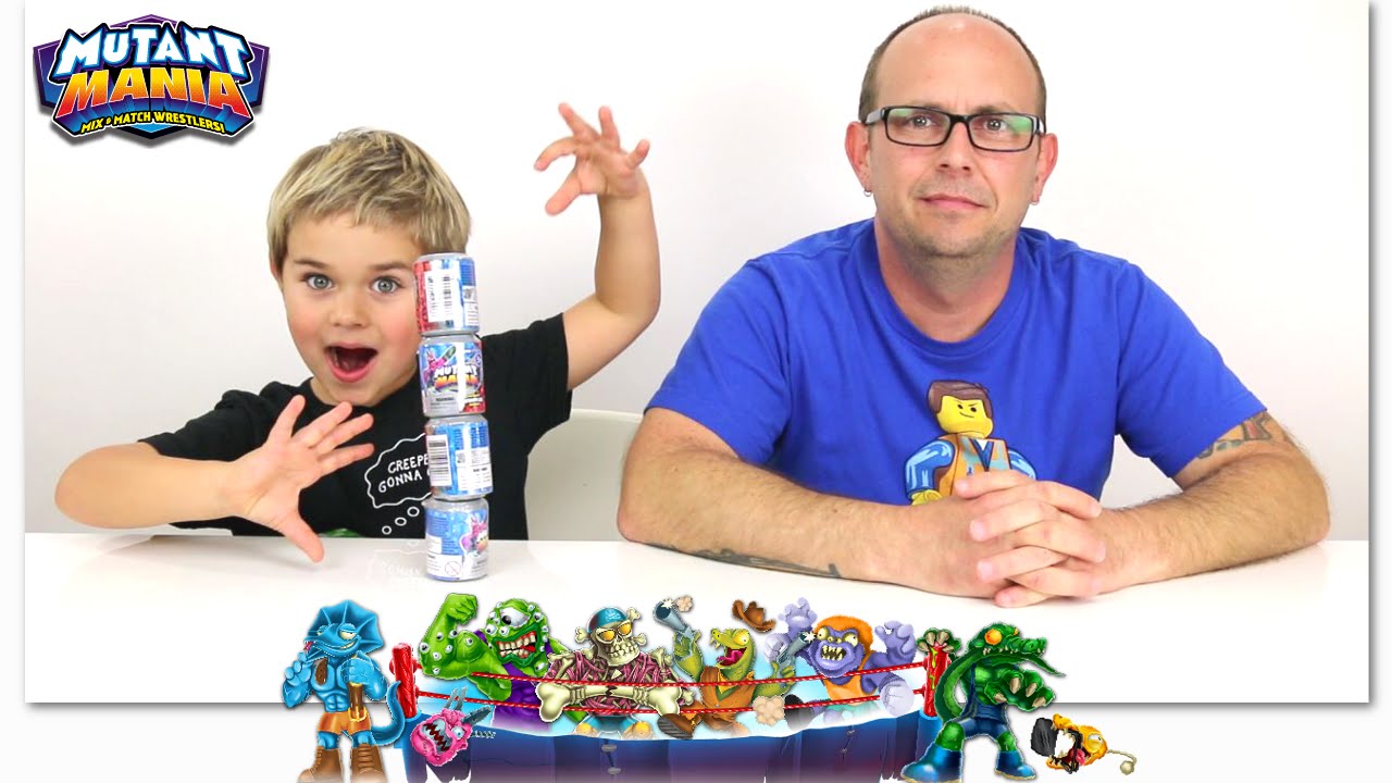 Mutant Mania - Mix and Match Wrestlers - Surprise Blind Bag Opening ...