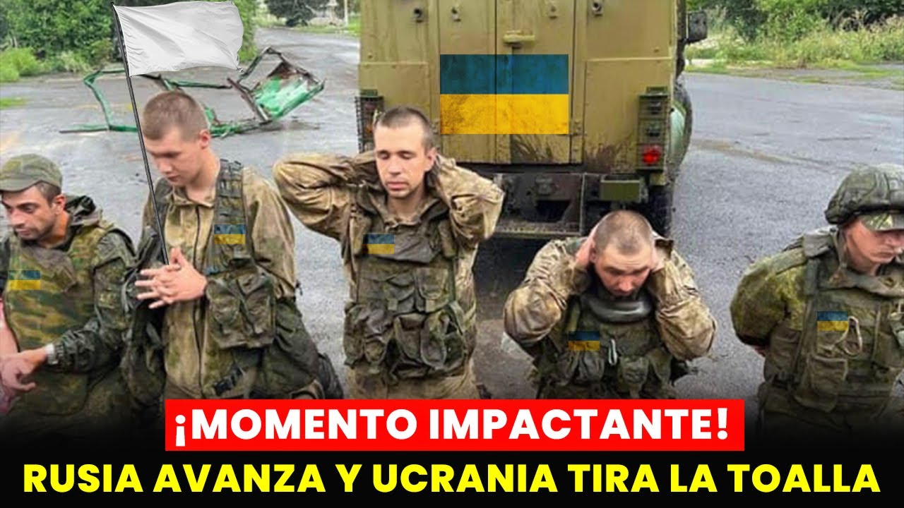 ¡Increíble! SOLDADOS Ucranianos se RINDEN en Primera Fila Frente al ...