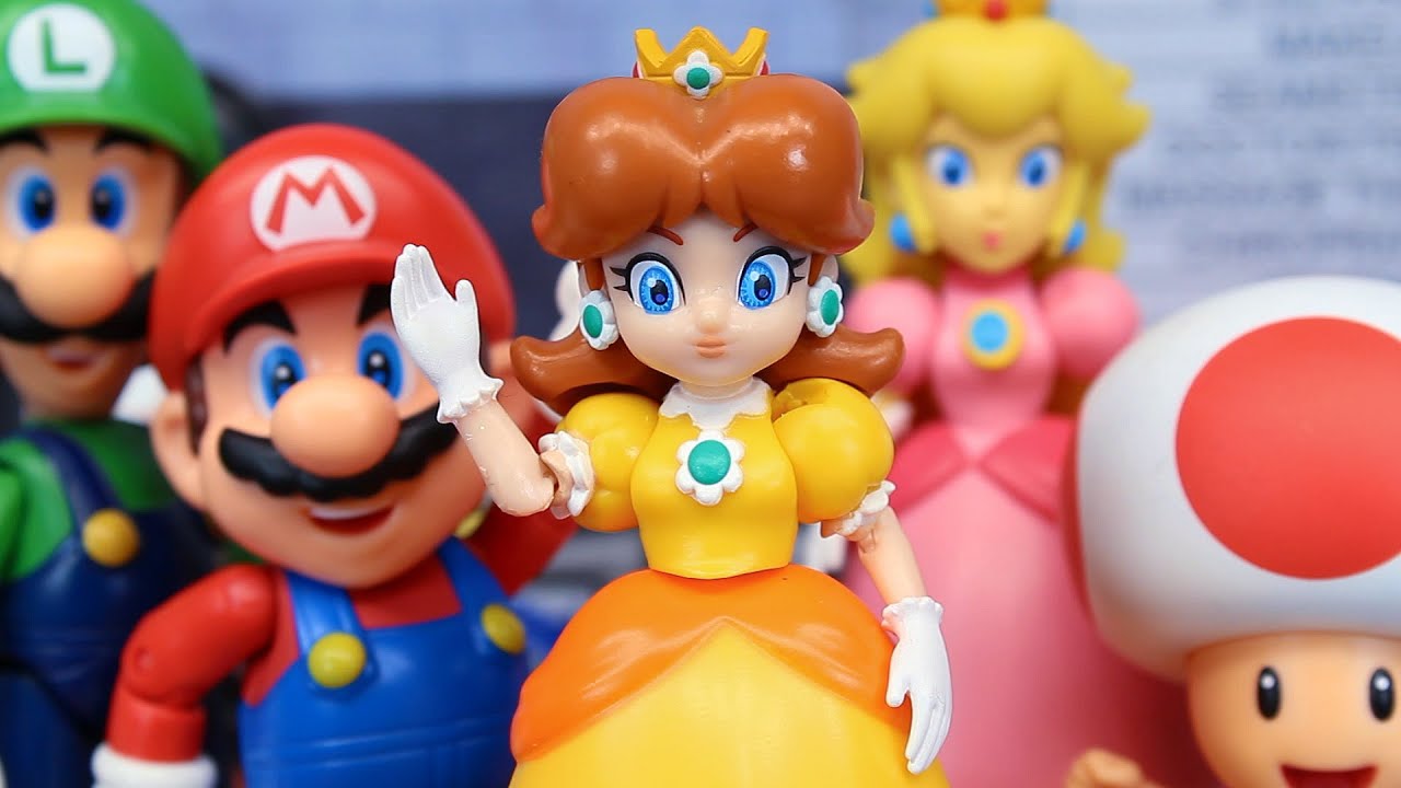 Jakks Pacific Wave 38 Princess Daisy Figure Review! - YouTube