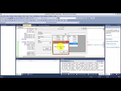 Tutorial Cara Modifikasi Message Box Di VB Net - YouTube