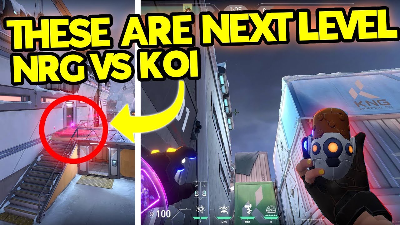 NRG and KOI have next level lineups (VCT LOCKIN SAO PAULO Icebox/Ascent ...