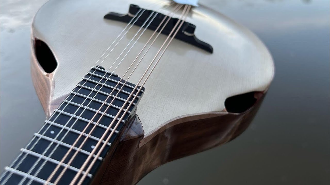 Dubova A-Style Mandolin: Appalachian Trail Themed - YouTube