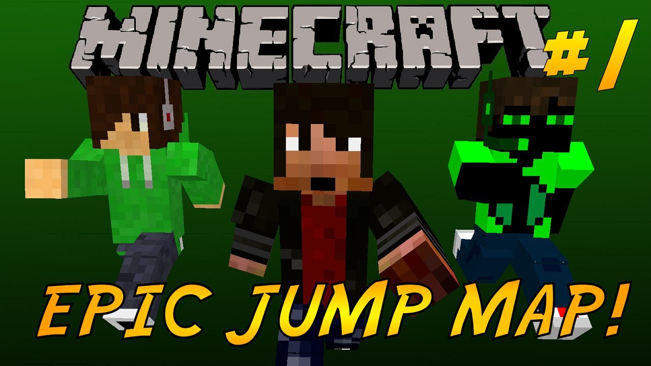 Minecraft Map: Epic Jump Map! PART 1! - YouTube