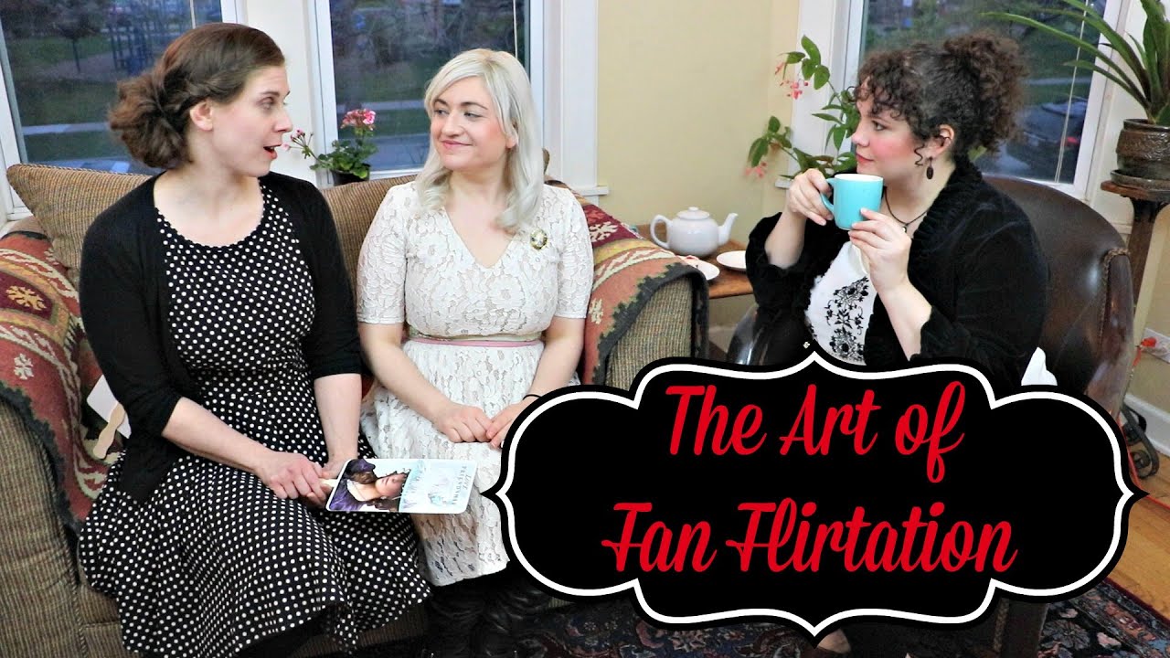 The Secret Language of Fan Flirtation - YouTube