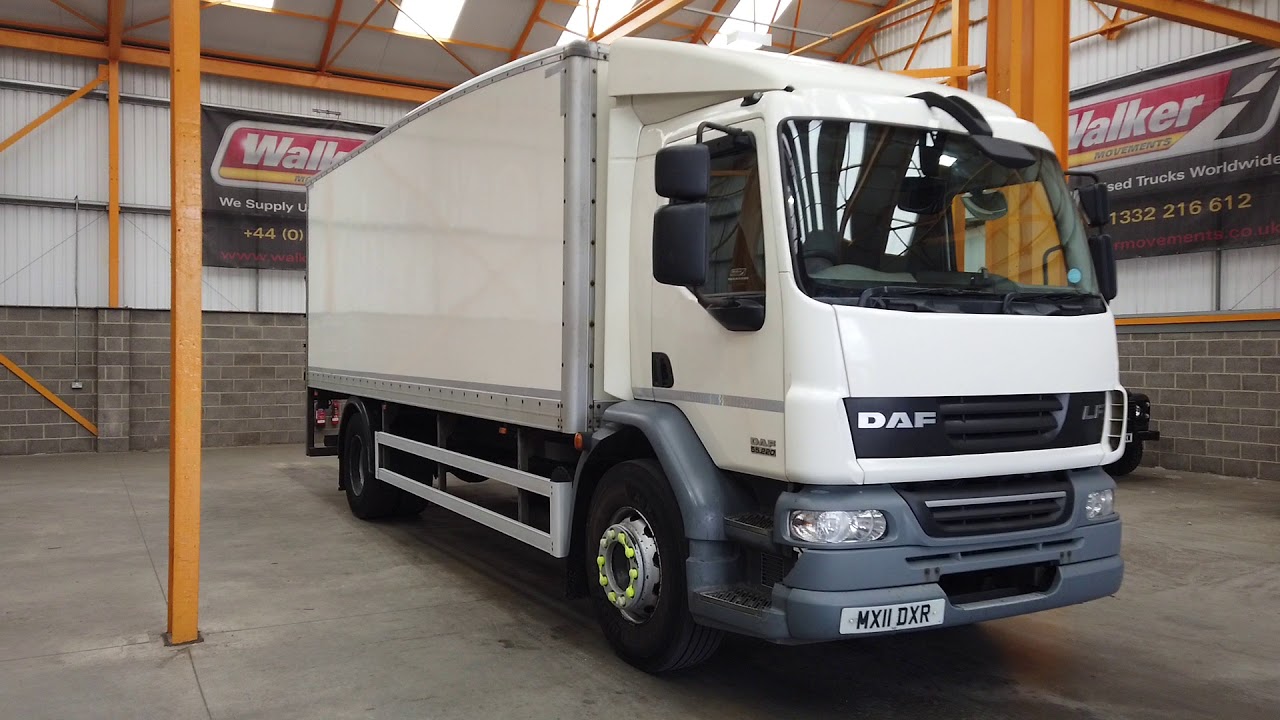 New In Stocklist For Sale: DAF LF55 EURO 5, 4X2 18 TONNE BOX – 2011 ...