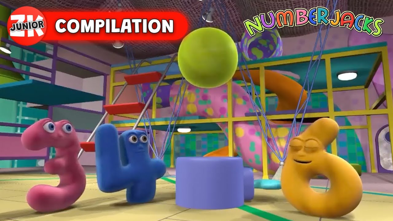 Multiples of 4 – Half and Double! | Numberjacks Full Episode ...