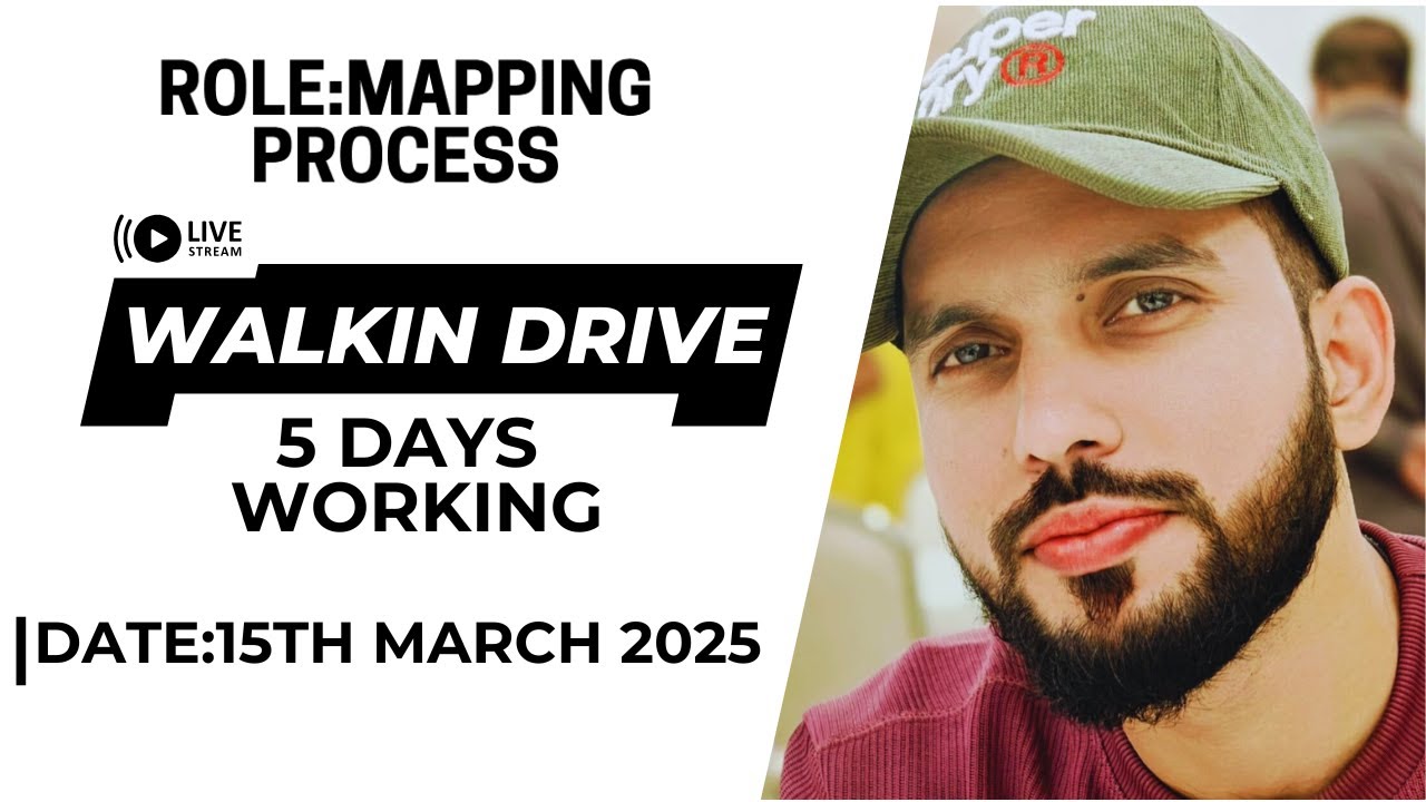 🔥 🗺️ 🌍Mapping Process Mega Walk-in Drive | 📅 Date: 15th March 2025 ...