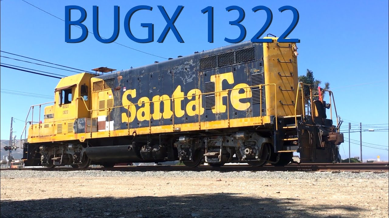 Guadalupe Railfanning - BUGX 1322, Santa Maria Valley RR, Guad Local ...