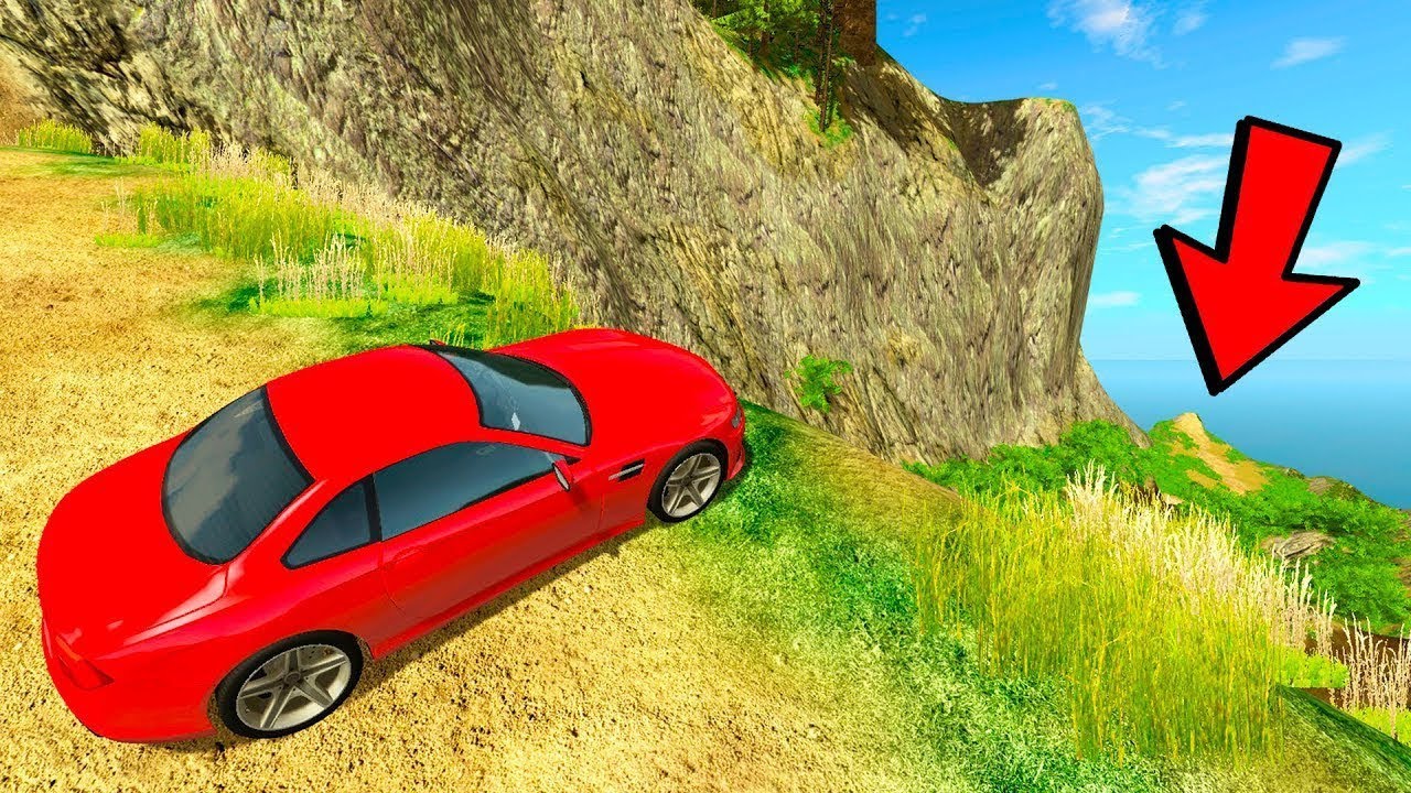 Extreme descent Car Crashes #16 - BeamNG Drive | CrashBoomTest - YouTube