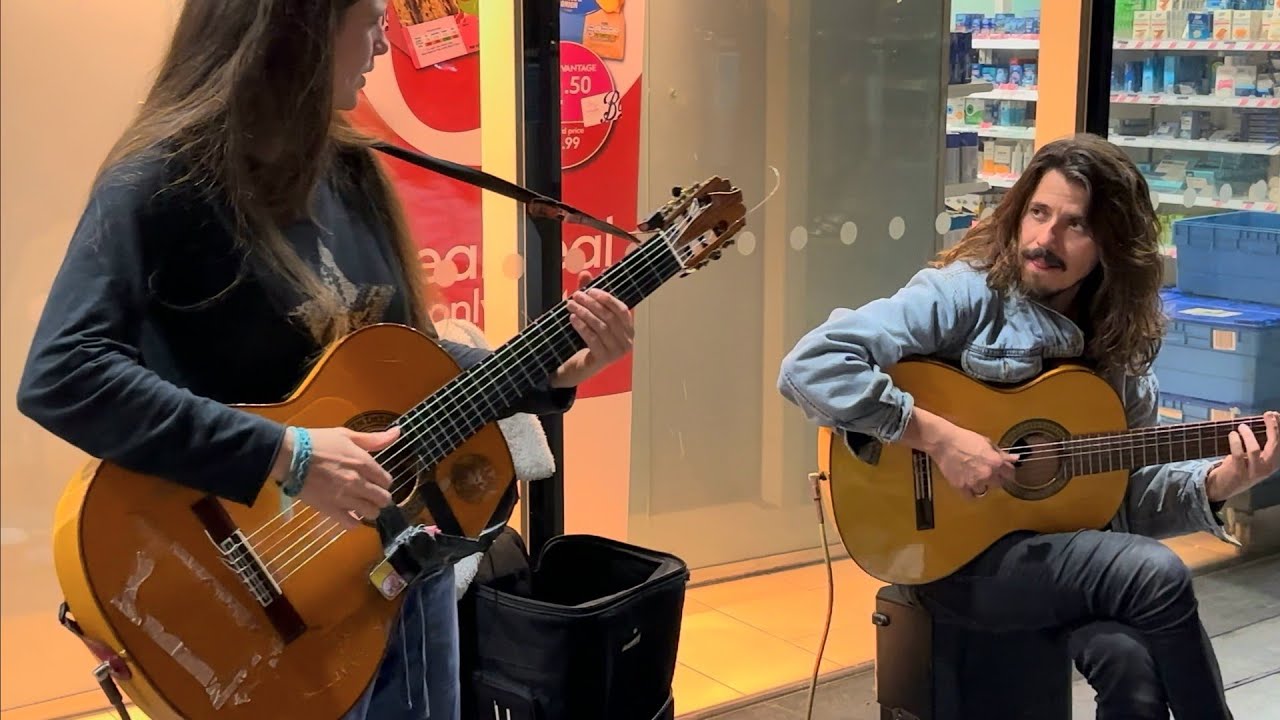 🇬🇧 SPANISH GUITARIST, STREET PERFORMERS, PASSIONATE ORIGINAL SPANISH ...