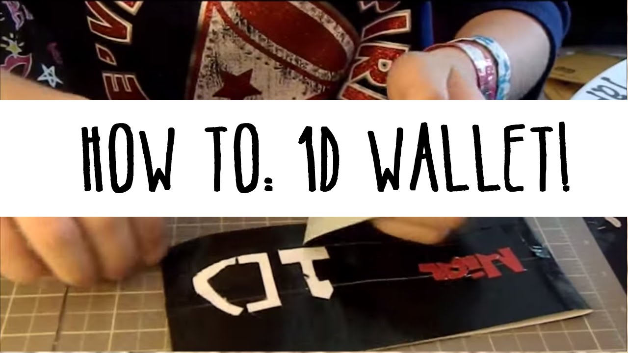 How To Make a One Direction Wallet (Timelapse) - YouTube