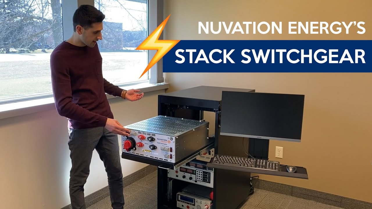 Nuvation Energy Stack Switchgear - YouTube