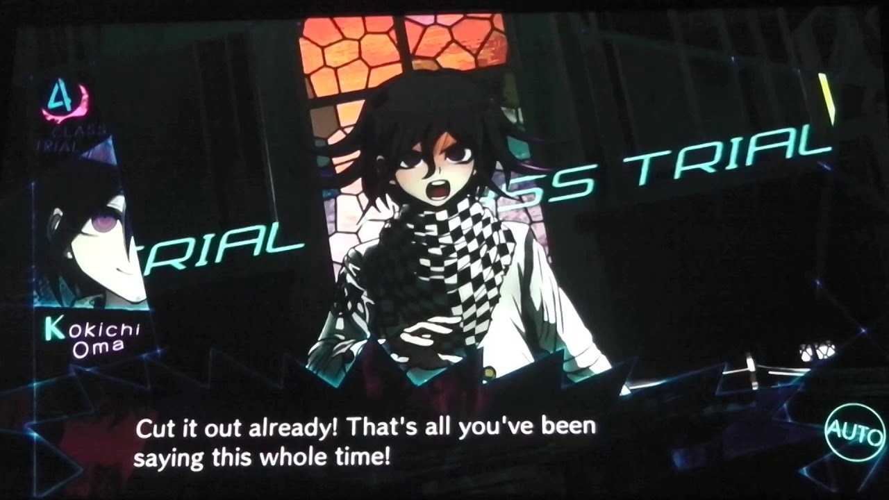 Danganronpa V3 - Kokichi Oma is mad - YouTube