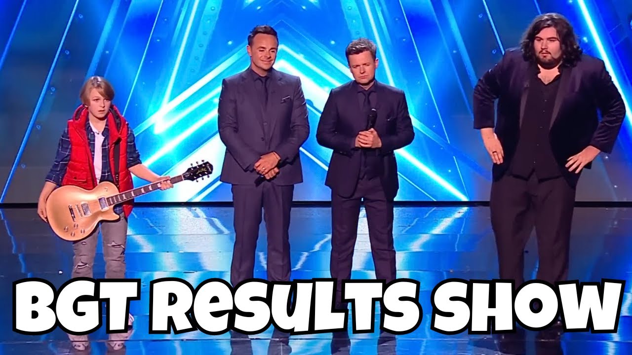 My Britain's Got Talent Semi Final - The Results Show - Harry Churchill ...