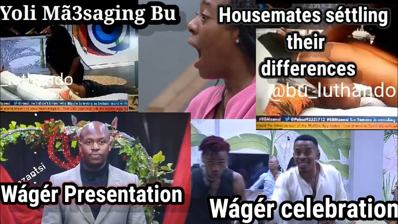 BBMZANSI 2022:Yoli gave Bu a sëríoús Mã$$ãge #bbnaija #liquorose #cross ...
