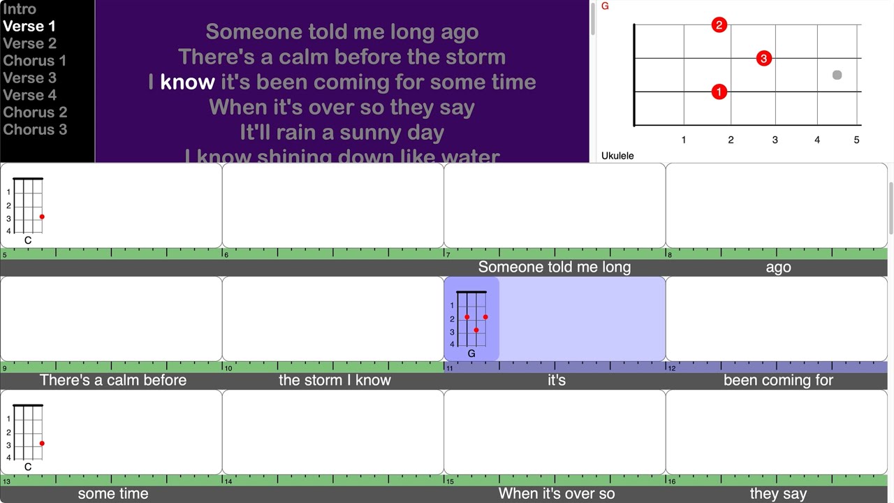 Have You Ever Seen The Rain - Creedence Clearwater Revival (play-along ...