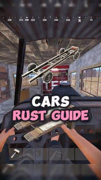Rust car guide! How to setup a car and garage in Rust. #rustshorts #rustgame - YouTube