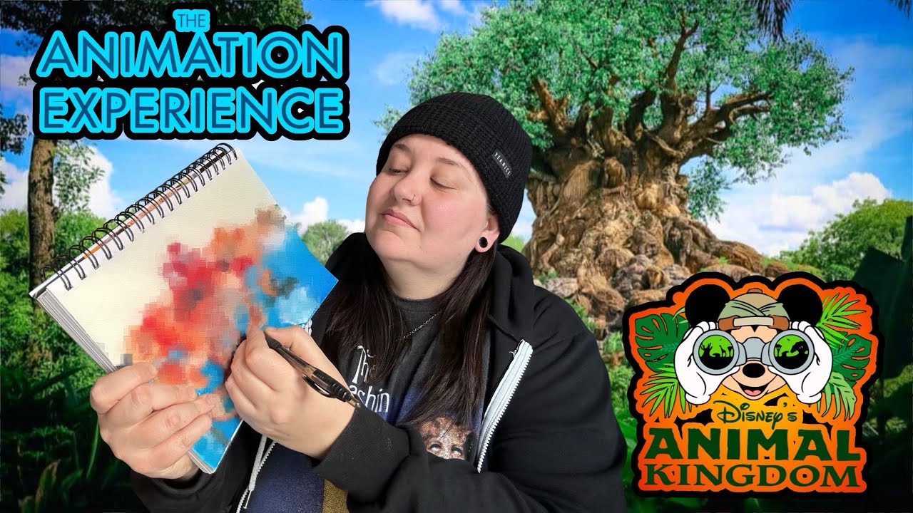A walkthrough of DISNEY’S ANIMATION EXPERIENCE!! (Draw with me at home ...