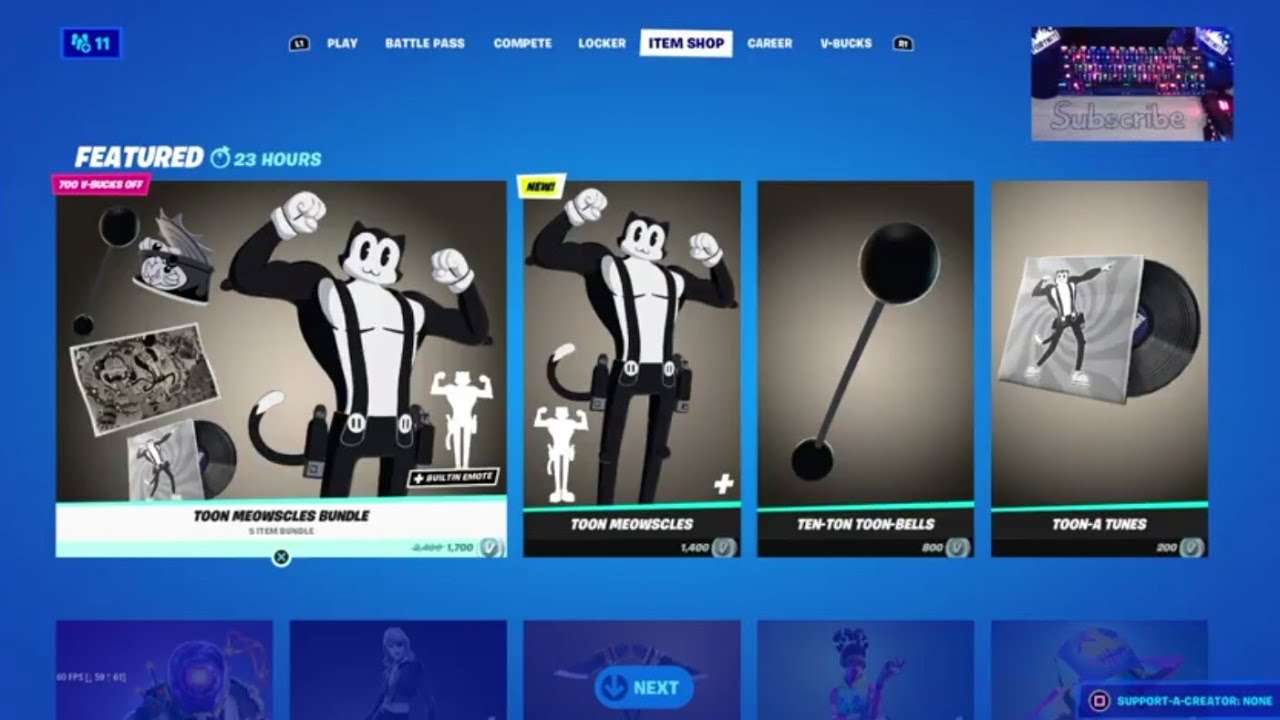 FORTNITE LIVE ITEM SHOP COUNTDOWN 5/7/2021 - YouTube